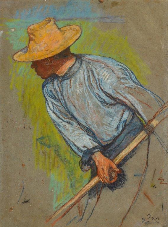 Le moissonneur, 1895, Jacobus van Loy (1855-1930) - De Main de Maître